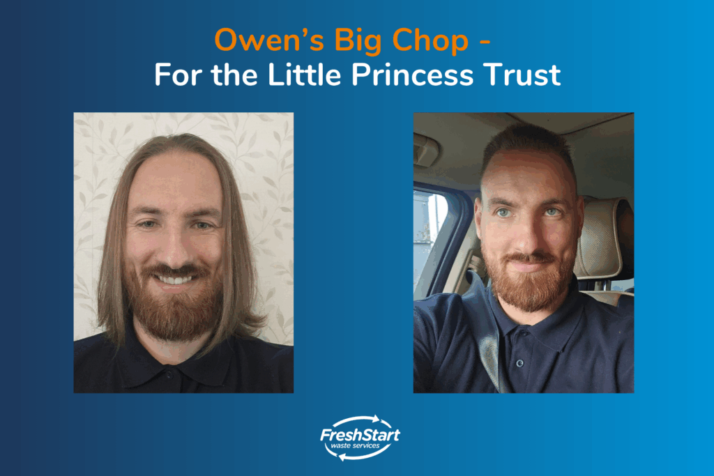 Owen's Big Chop for The Little Princess Trust